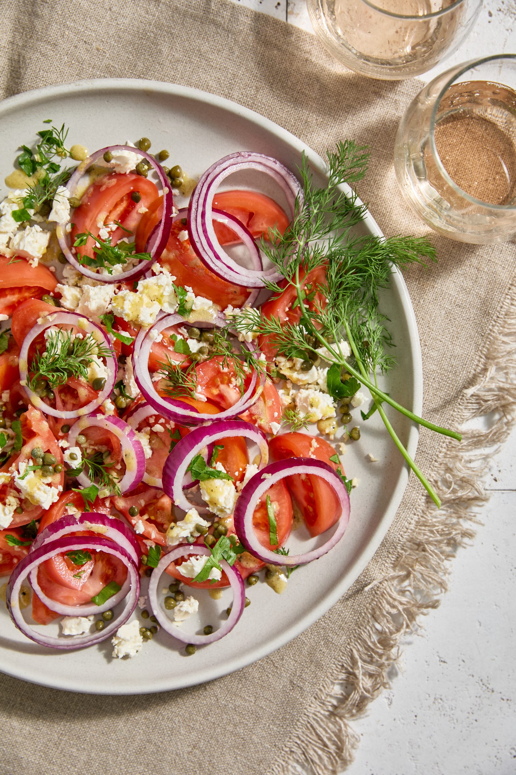 Mediterranean Tomato Salad - Tanimura & Antle